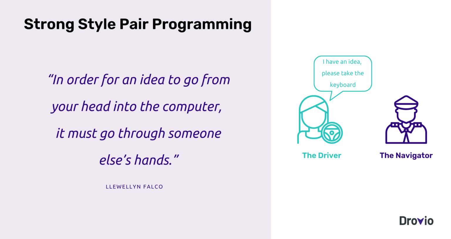 The Different Styles of Pair Programming - Drovio Blog